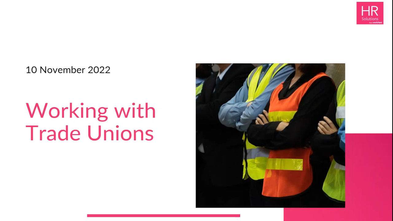 Working with Trade Unions – Business TV