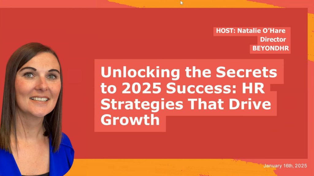Unlocking the Secrets to 2025 Success: HR Strategies that Drive Growth ...